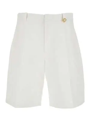 Casablanca Raw Edge Hem Shorts For Men