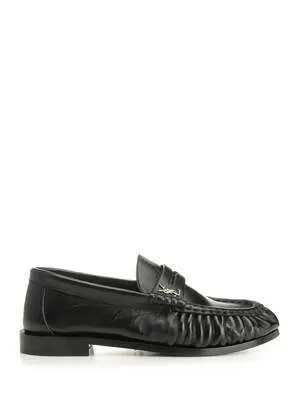 Saint Laurent Le Loafer Moccasins - Black