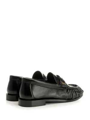 Saint Laurent Le Loafer Moccasins - Black