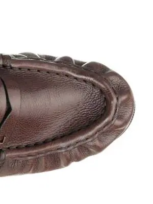 Saint Laurent Le Loafer Moccasins - Brown