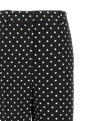 Valentino Garavani Supergran Polka Dot Wide Leg Pants