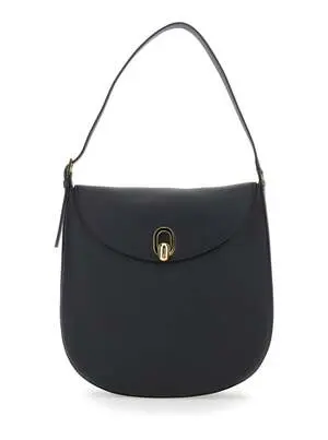 Savette Tondo Shoulder Bag With Logo Plate - Multicolor