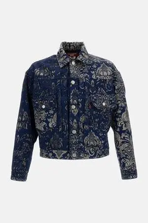 Junya Watanabe X Levi's Damask Trucker Jacket - Multicolor