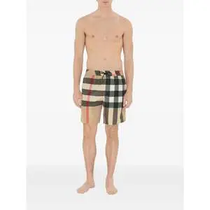 Burberry Checked Swim Shorts