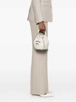 TOD'S Logo-charm Leather Mini Bucket Bag - Multicolor