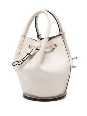 TOD'S Logo-charm Leather Mini Bucket Bag - Multicolor