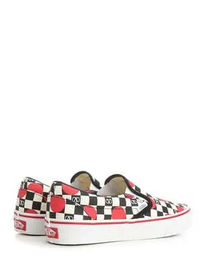 Valentino Garavani X Vans Slip-on Sneakers With Vlogo Checkerboard Print