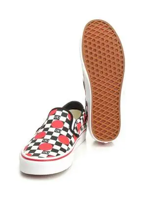 Valentino Garavani X Vans Slip-on Sneakers With Vlogo Checkerboard Print
