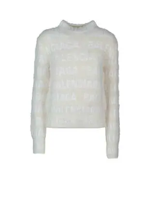 Balenciaga Logo Knitwear - Multicolor