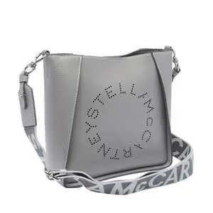 Stella McCartney Logo Crossbody Bag - Gray