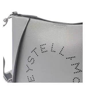 Stella McCartney Logo Crossbody Bag - Gray