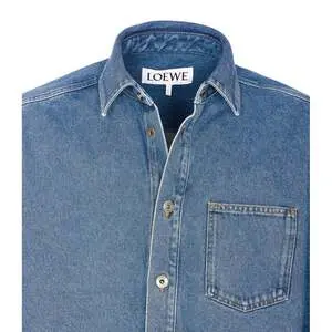Loewe Anagram Overshirt - Blue