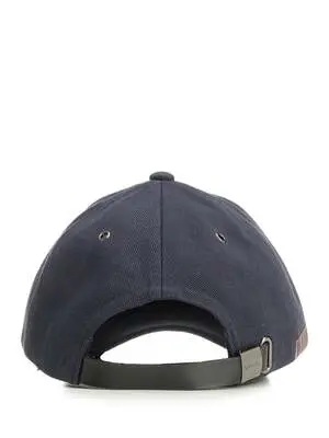 Paul Smith Signature Stripe Trim Baseball Cap