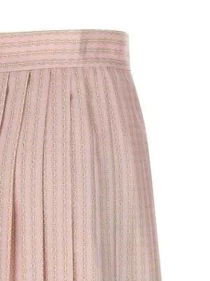 Versace Treasure" Foulard Print Silk Twill Mini Skirt