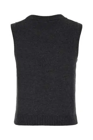 GANNI Graphic Cherry Knit Vest - Multicolor