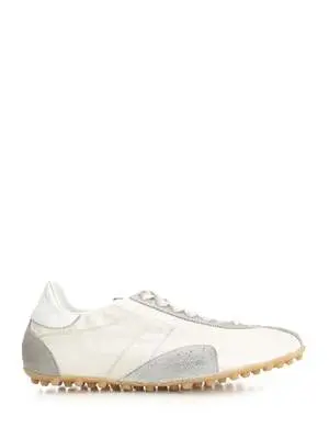 MAISON MARGIELA Maison Margiela Cracked Leather And Suede Sprinters Sneakers Multicolor