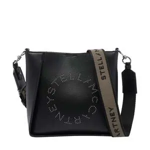 Stella McCartney Logo Crossbody Bag - Black