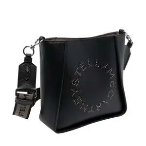 Stella McCartney Logo Crossbody Bag - Black