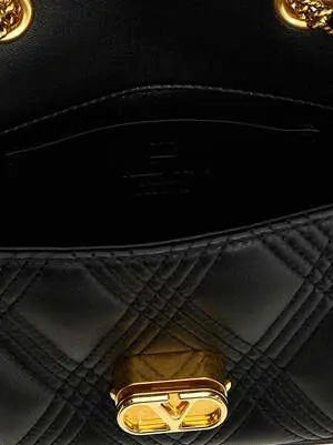 Valentino Garavani Quiltie 67 Shoulder Bag - Black