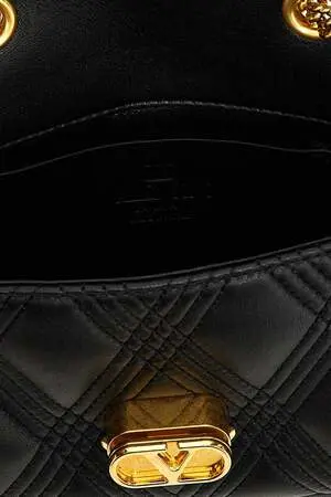 Valentino Garavani Quiltie 67 Shoulder Bag - Black
