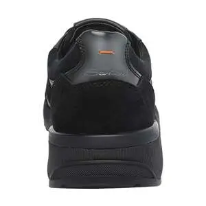 Santoni Innova Leather And Suede Sneakers