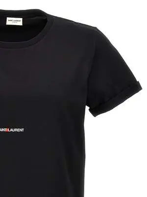Saint Laurent Rive Gauche' T-shirt - Black