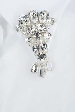 Prada Embellished Cropped Shirt