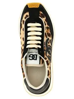 Dolce & Gabbana Dg Cushion Leopard Print Sneakers