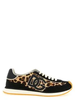 Dolce & Gabbana Dg Cushion Leopard Print Sneakers