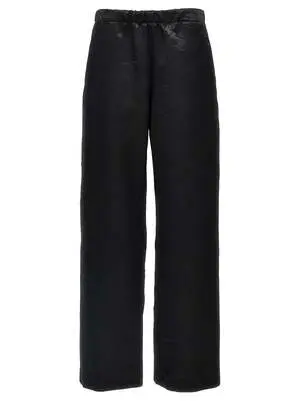 Givenchy Shiny Fabric Trousers - Black