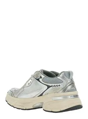 GOLDEN GOOSE Lightstar Low Top Sneakers With Star Patch - Multicolor