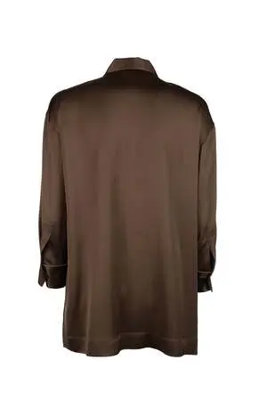 Peserico Silk Button-up Shirt - Multicolor