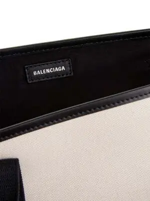 Balenciaga Small Navy Cabas Shopping Bag - Multicolor