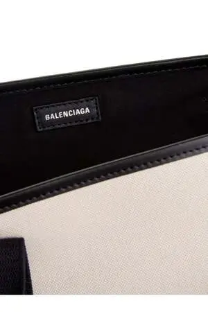 Balenciaga Small Navy Cabas Shopping Bag - Multicolor