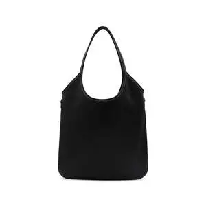Miu Miu Calf Leather Tote Bag With Logo Patch