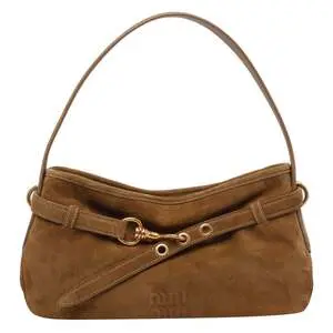 Miu Miu Suede Shoulder Bag