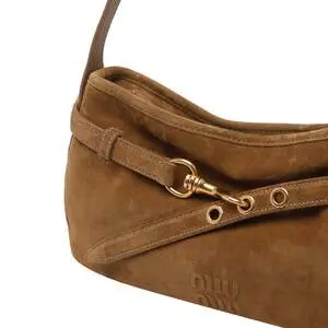 Miu Miu Suede Shoulder Bag