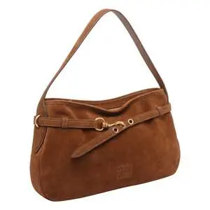 Miu Miu Suede Shoulder Bag