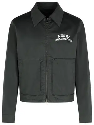 Amiri Hollywood Cotton Jacket - Black