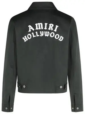 Amiri Hollywood Cotton Jacket - Black