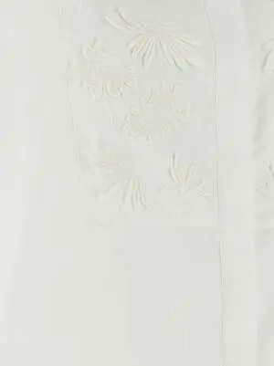 P.a.r.o.s.h Cotton Poplin Embroidered Shirt