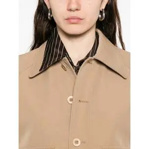 A.p.c. Beige Cotton Blend Bomber Jacket