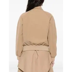 A.p.c. Beige Cotton Blend Bomber Jacket