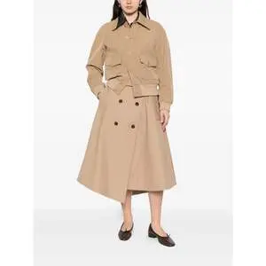 A.p.c. Beige Cotton Blend Bomber Jacket