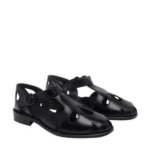 Hereu Floreta Slim Sandals In Calf Leather