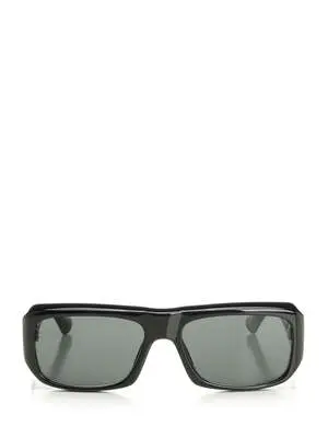 Saint Laurent Rectangular Frame Sunglasses - Black