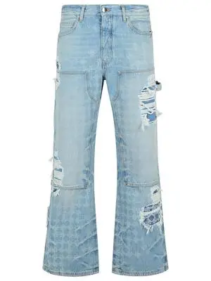 Amiri Carpenter Light Cotton Jeans - Blue