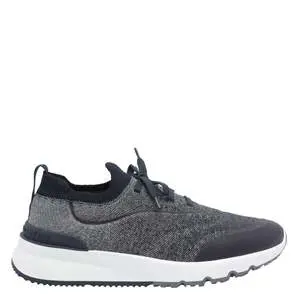 Brunello Cucinelli Techno Cotton Runner Sneakers - Blue
