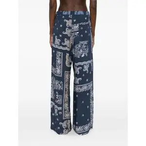 Attico Palazzo Pants With Drawstring Waist