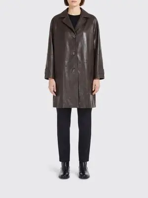 Max Mara Leather Jacket - Brown